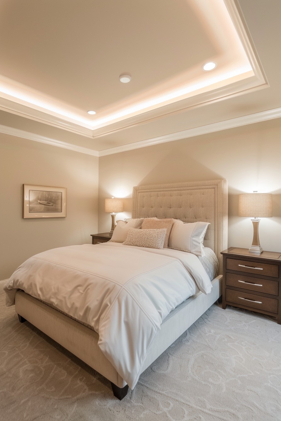 48 Stunning Bedroom Ceiling Designs