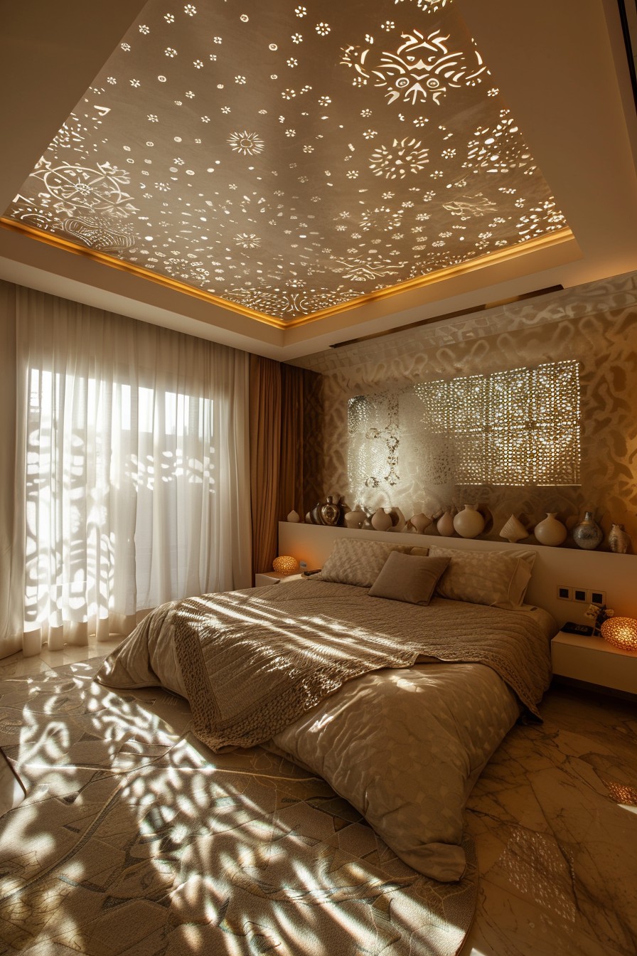 48 Stunning Bedroom Ceiling Designs