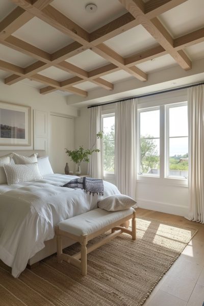 48 Stunning Bedroom Ceiling Designs
