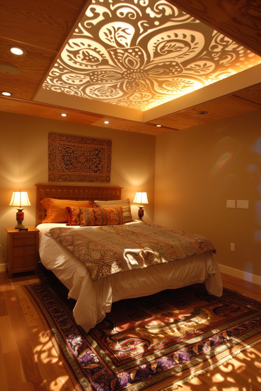 48 Stunning Bedroom Ceiling Designs