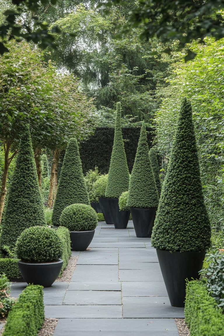40 Evergreen Landscaping Ideas to Transform Your Garden
