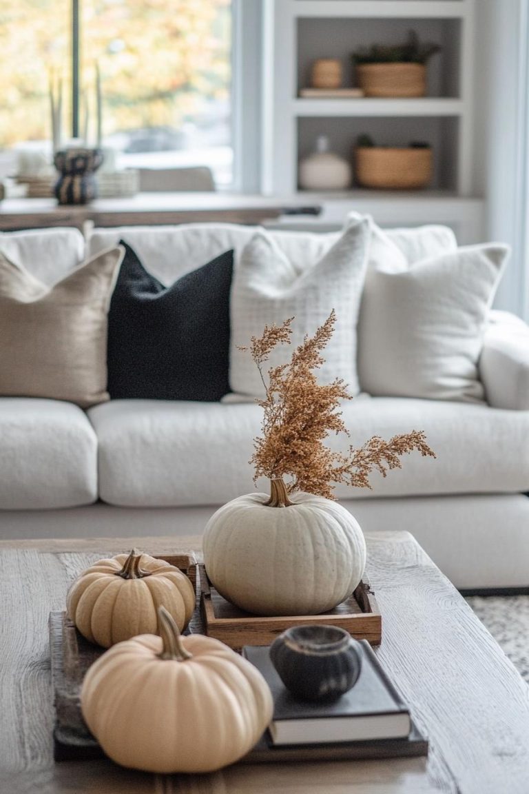 36 Modern Fall Farmhouse Decor Ideas for a Cozy Autumn