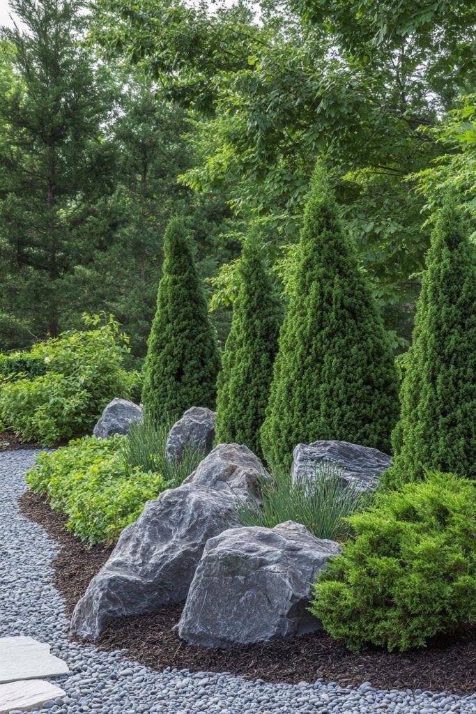 40 Evergreen Landscaping Ideas to Transform Your Garden