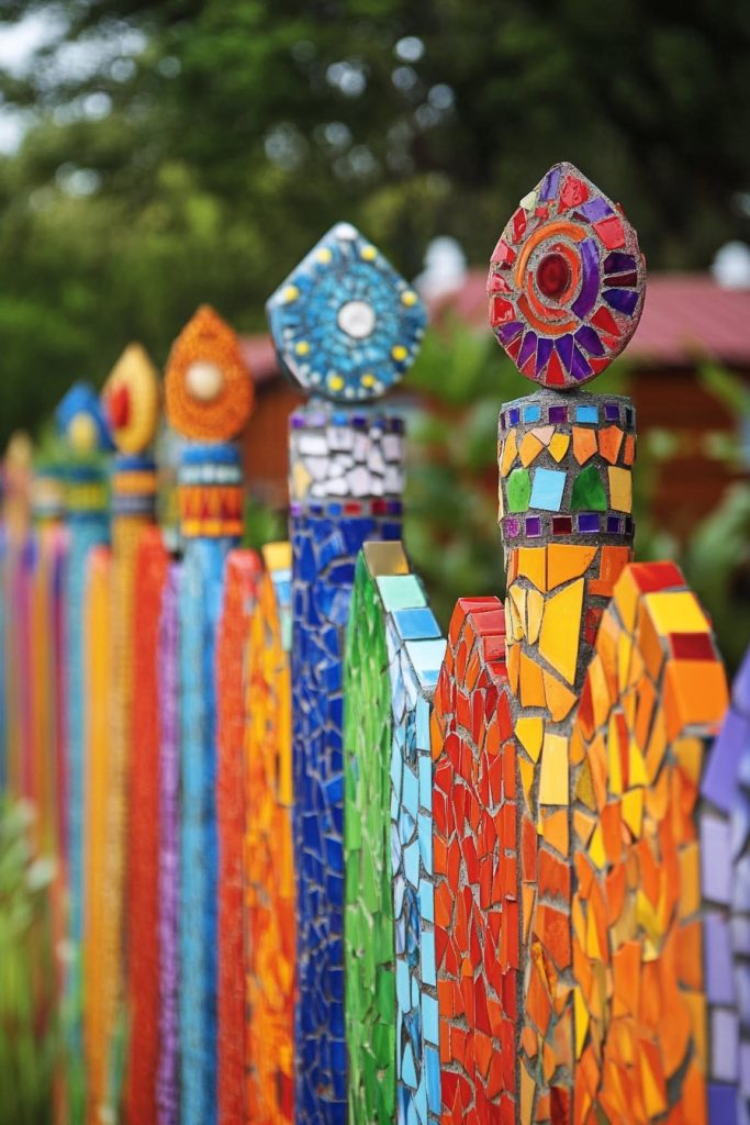 39 Vibrant Colored Fence Ideas to Transform Your Yard