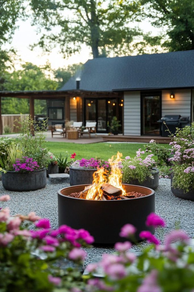 33 Outdoor Fire Pit Ideas for Cozy Evenings