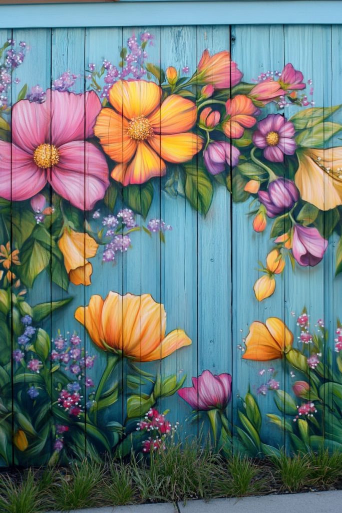 39 Vibrant Colored Fence Ideas to Transform Your Yard