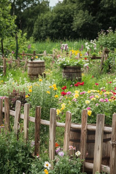 43 Rustic Country Gardens Making the Best of Nature