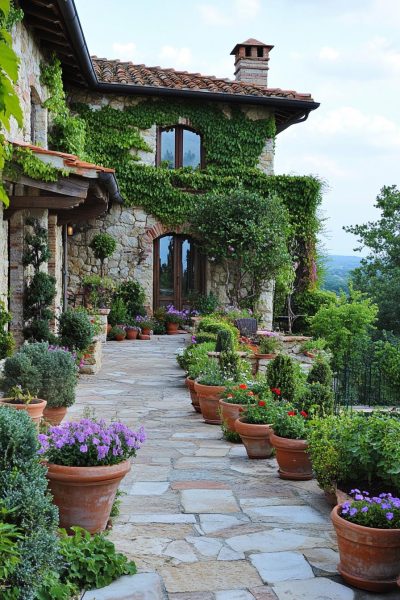 46 Charming Tuscan Garden Ideas You'll Love