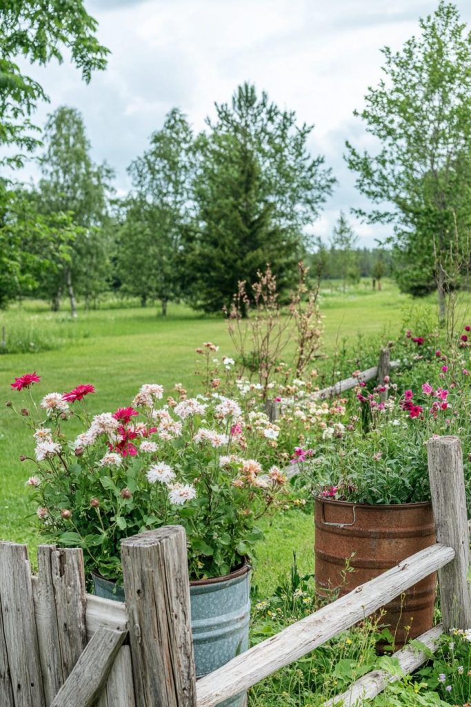 43 Rustic Country Gardens Making the Best of Nature