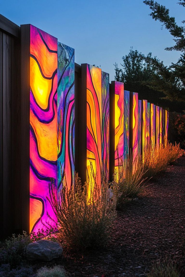 42 Creative Garden Fence Art Ideas to Brighten Your Yard
