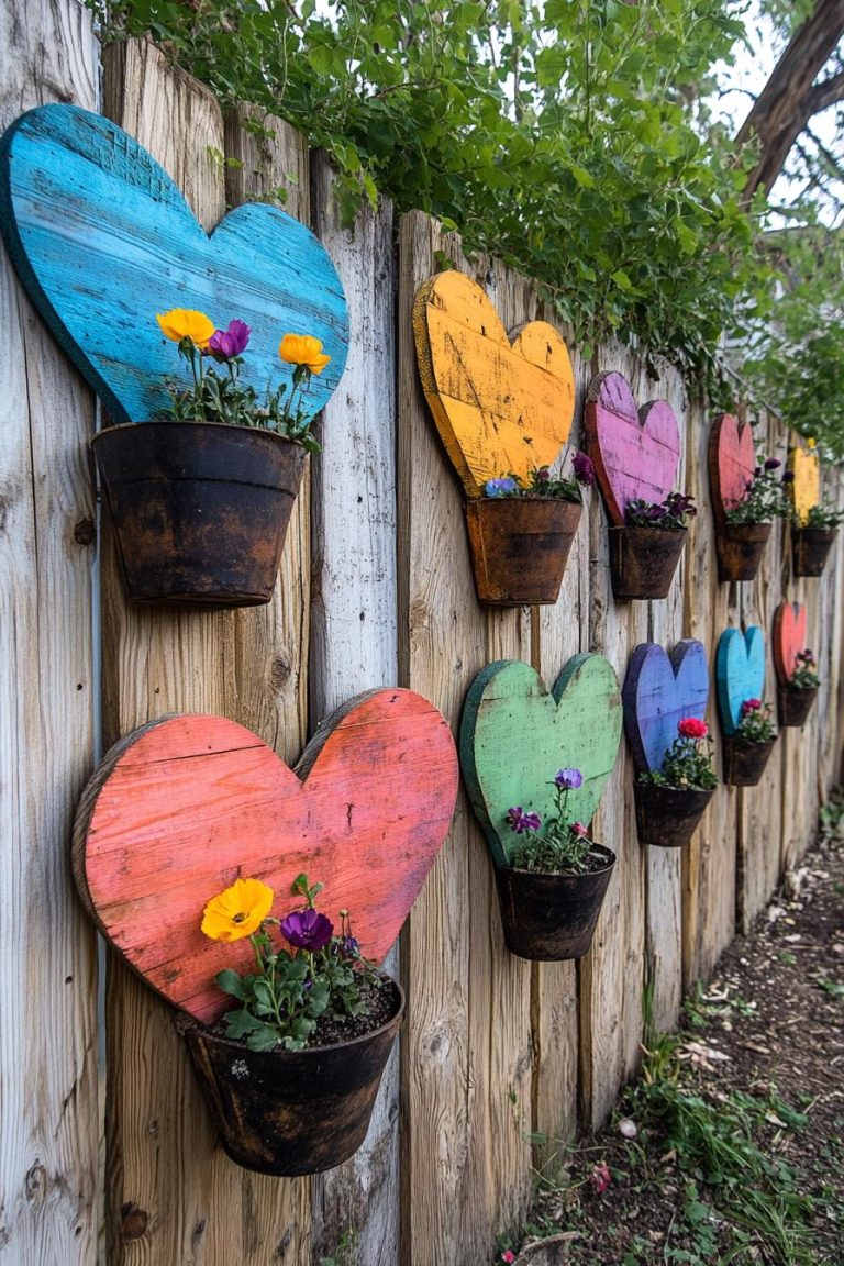 42 Creative Garden Fence Art Ideas to Brighten Your Yard
