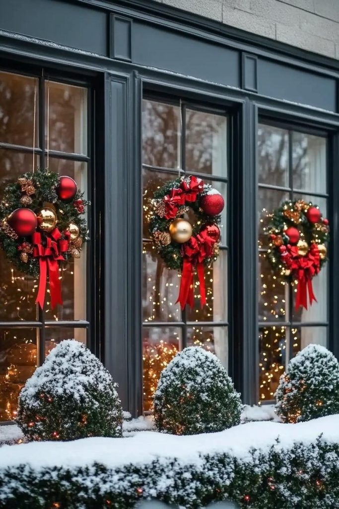 30 Exterior Christmas Decoration Ideas for a Magical Display