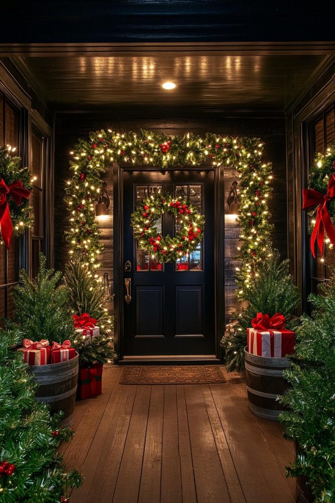 30 Exterior Christmas Decoration Ideas for a Magical Display