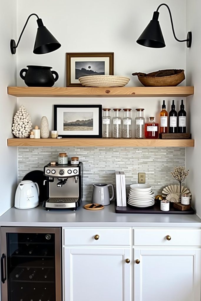 27 Home Coffee Bar Ideas That Brew Both Style and Function