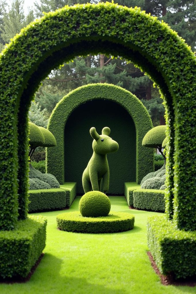 34 Topiary Garden Ideas That Blend Art and Nature