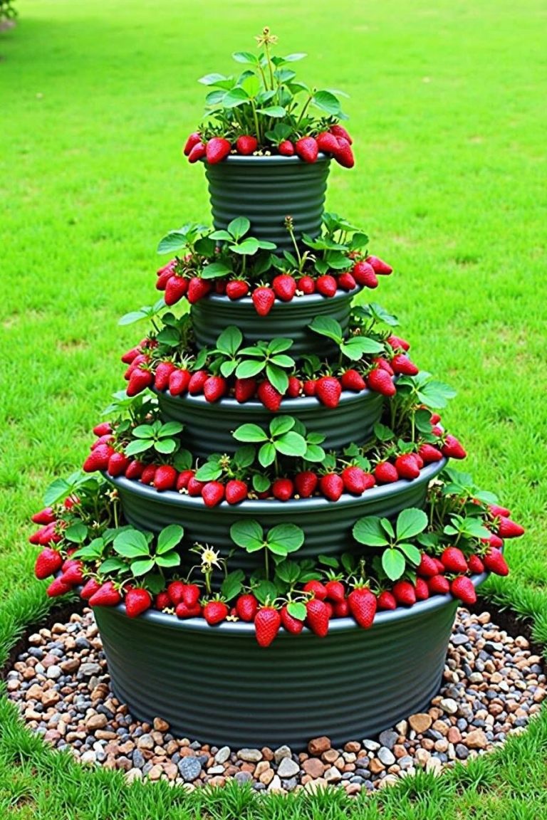 41 Strawberry Garden Ideas for Every Backyard