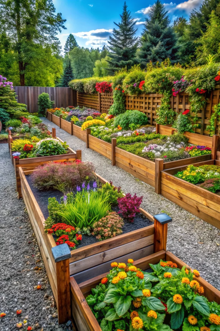 34 Raised Flower Bed Ideas for a Blooming Garden