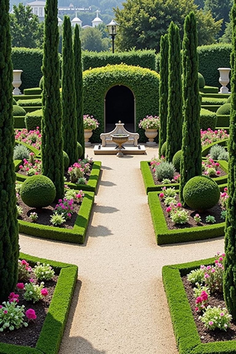 38 French Formal Garden Ideas That Bring Versailles Home