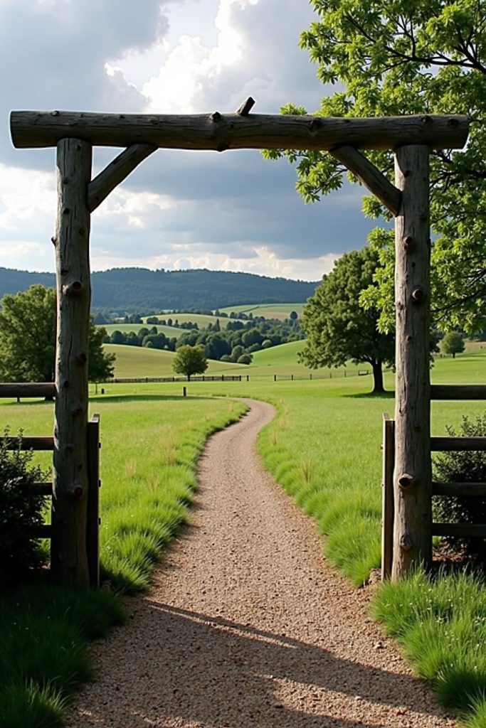 22 Farm Entrance Ideas That Capture Country Charm