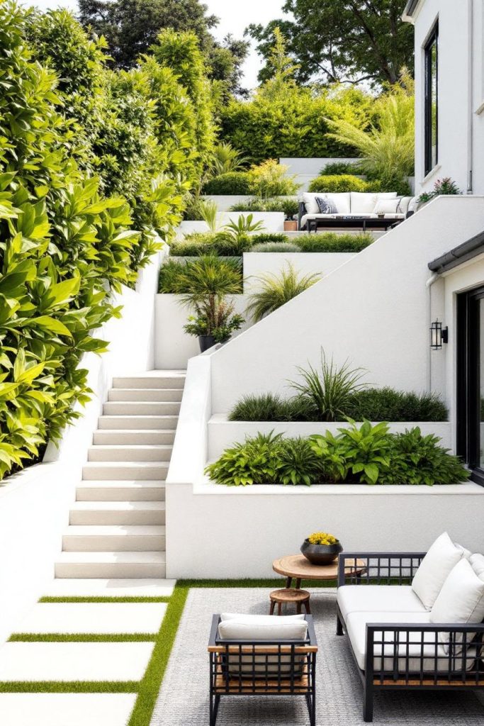 19 Terraced Backyard Ideas To Transform Your Outdoor Space