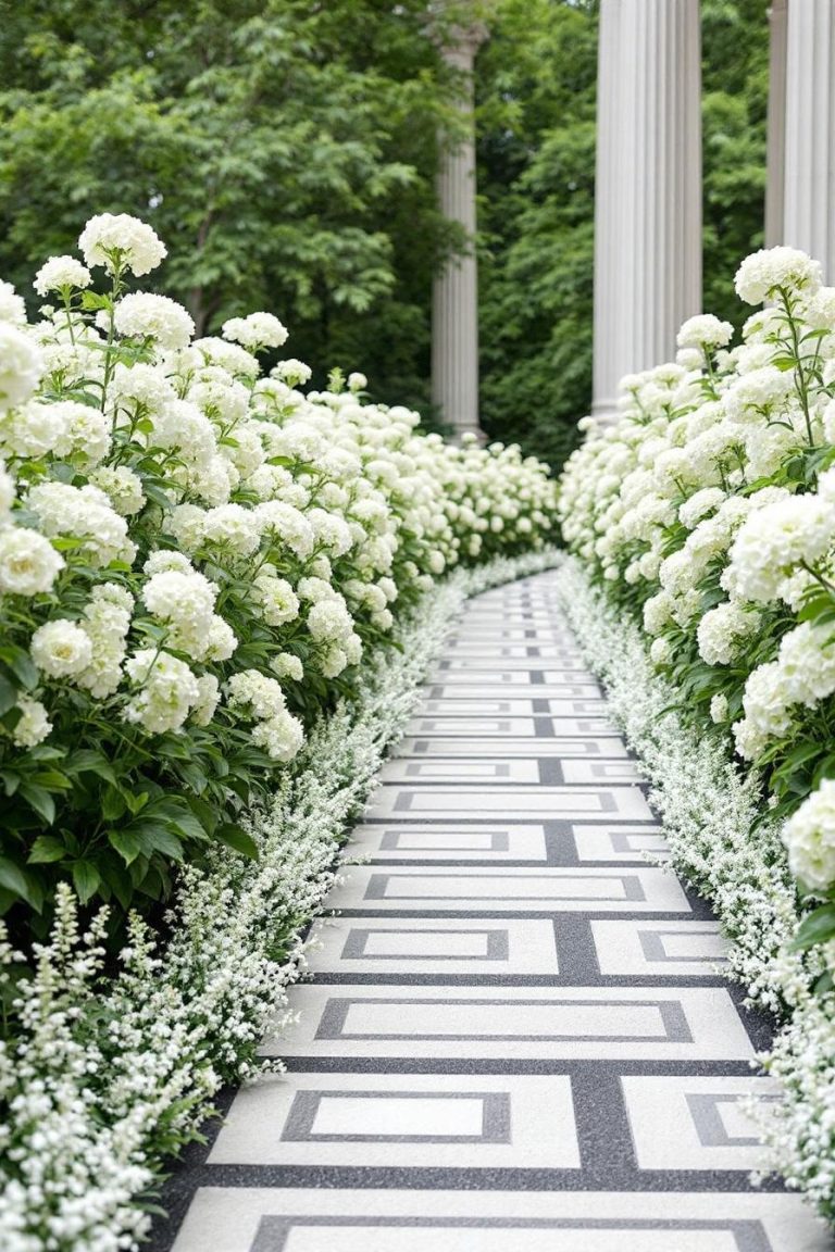 16 White Flower Garden Ideas That Whisper Elegance and Calm