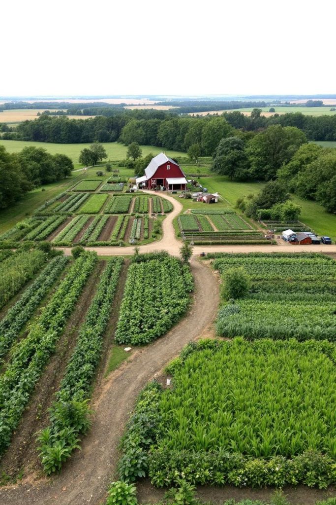 30 Beautiful Farm Garden Ideas Full of Rustic Charm
