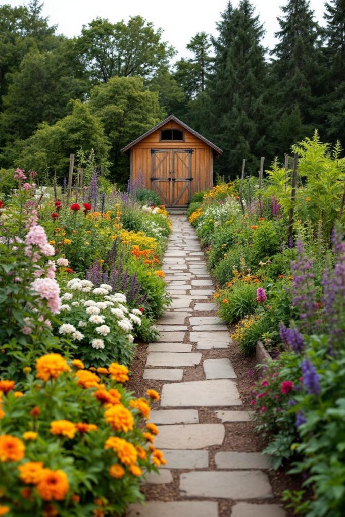 30 Beautiful Farm Garden Ideas Full of Rustic Charm
