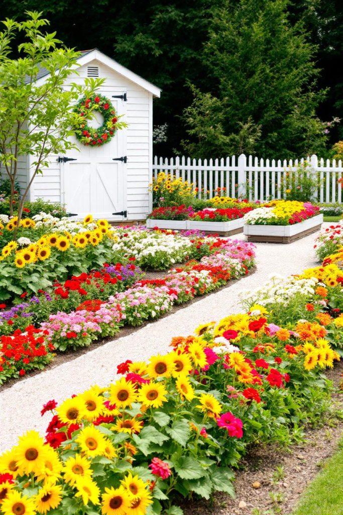 30 Beautiful Farm Garden Ideas Full of Rustic Charm