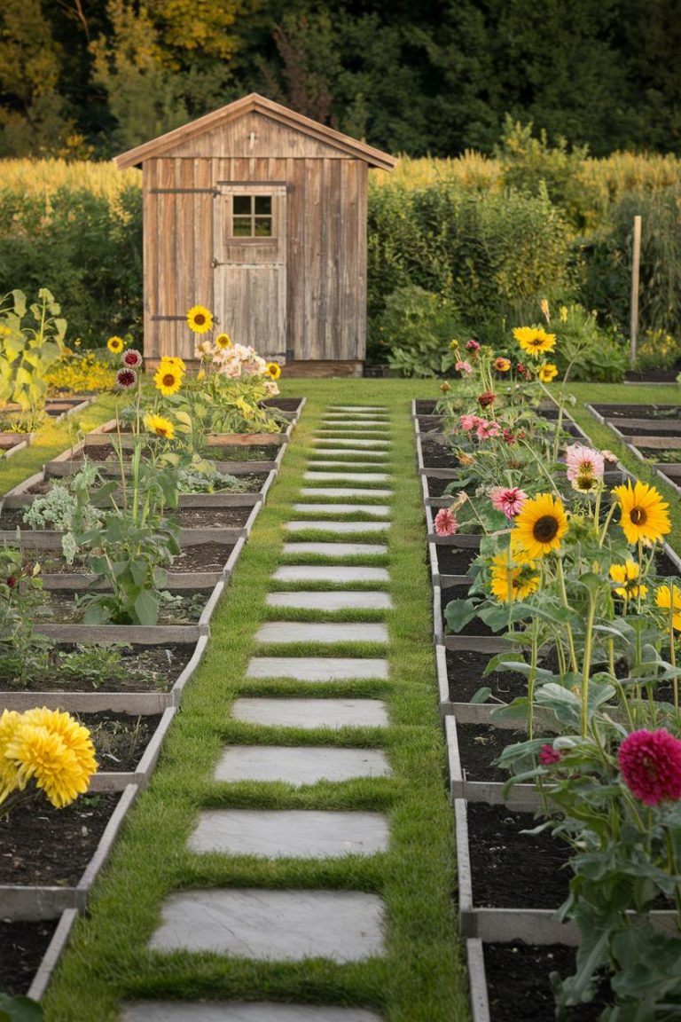30 Beautiful Farm Garden Ideas Full of Rustic Charm