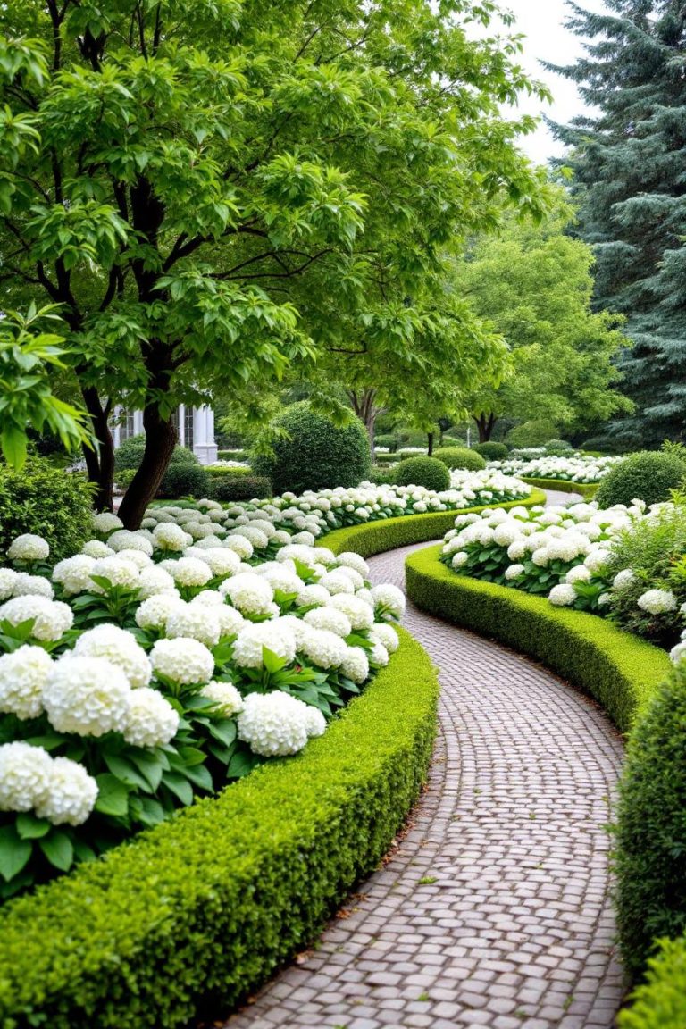 17 White Garden Ideas That Bring Peace and Purity Outdoors
