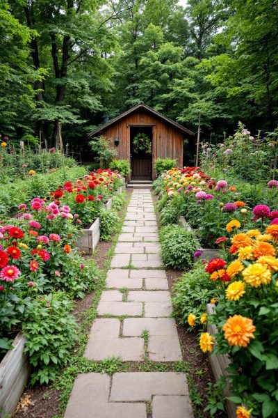 30 Beautiful Farm Garden Ideas Full of Rustic Charm