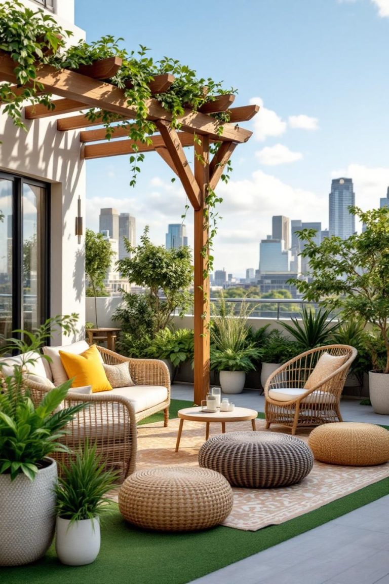 33 Terrace Garden Designs for Fresh Air and Flair