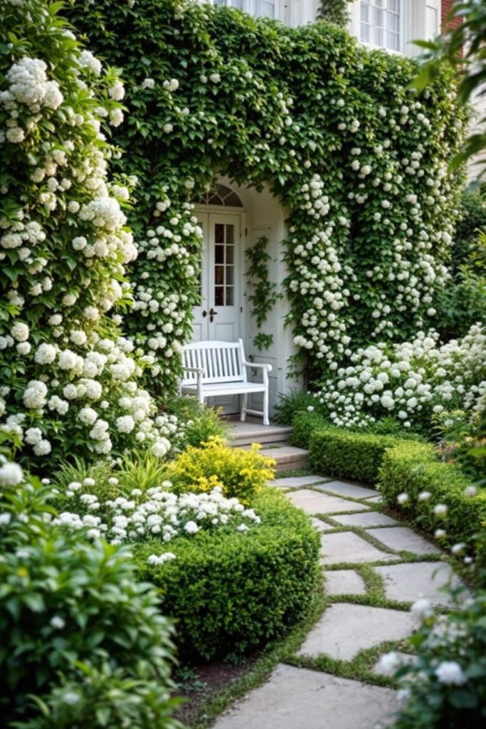 16 White Flower Garden Ideas That Whisper Elegance and Calm