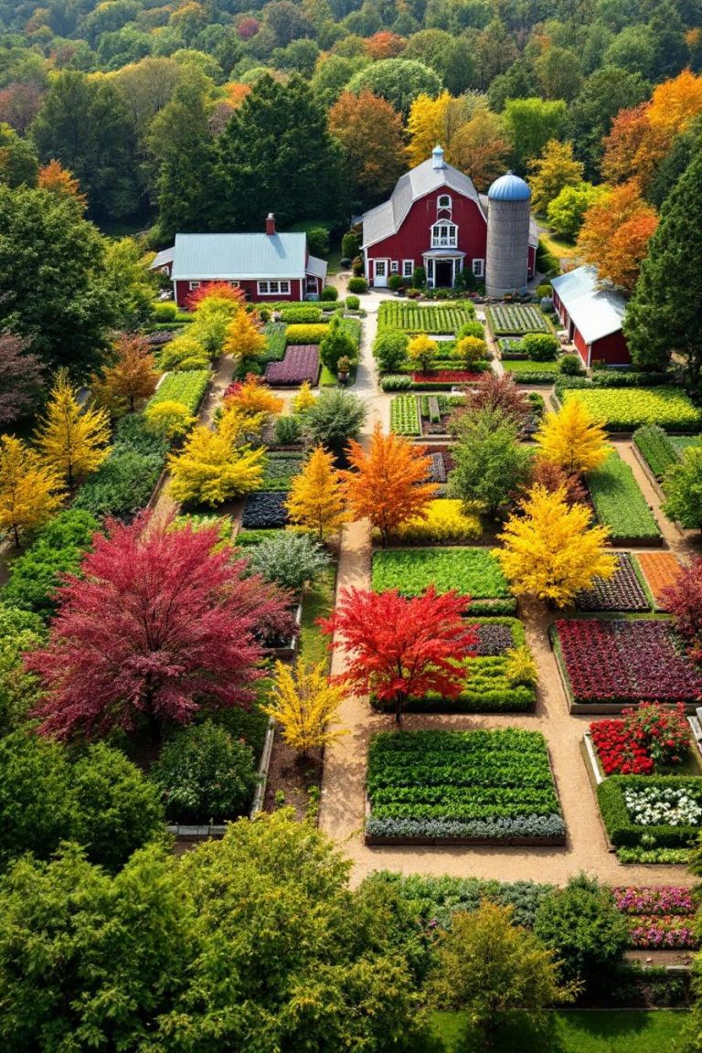30 Beautiful Farm Garden Ideas Full of Rustic Charm