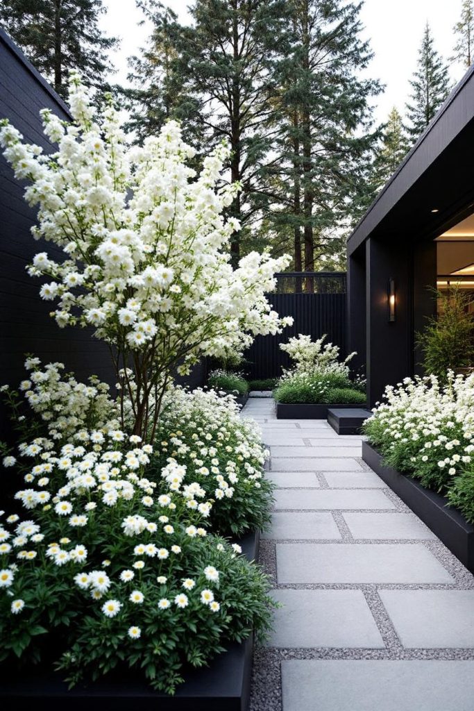 17 White Garden Ideas That Bring Peace and Purity Outdoors