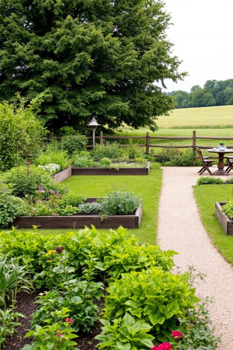 30 Beautiful Farm Garden Ideas Full of Rustic Charm