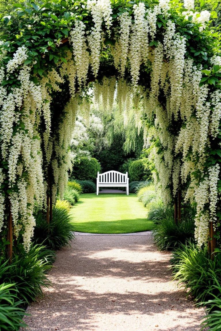 16 White Flower Garden Ideas That Whisper Elegance and Calm