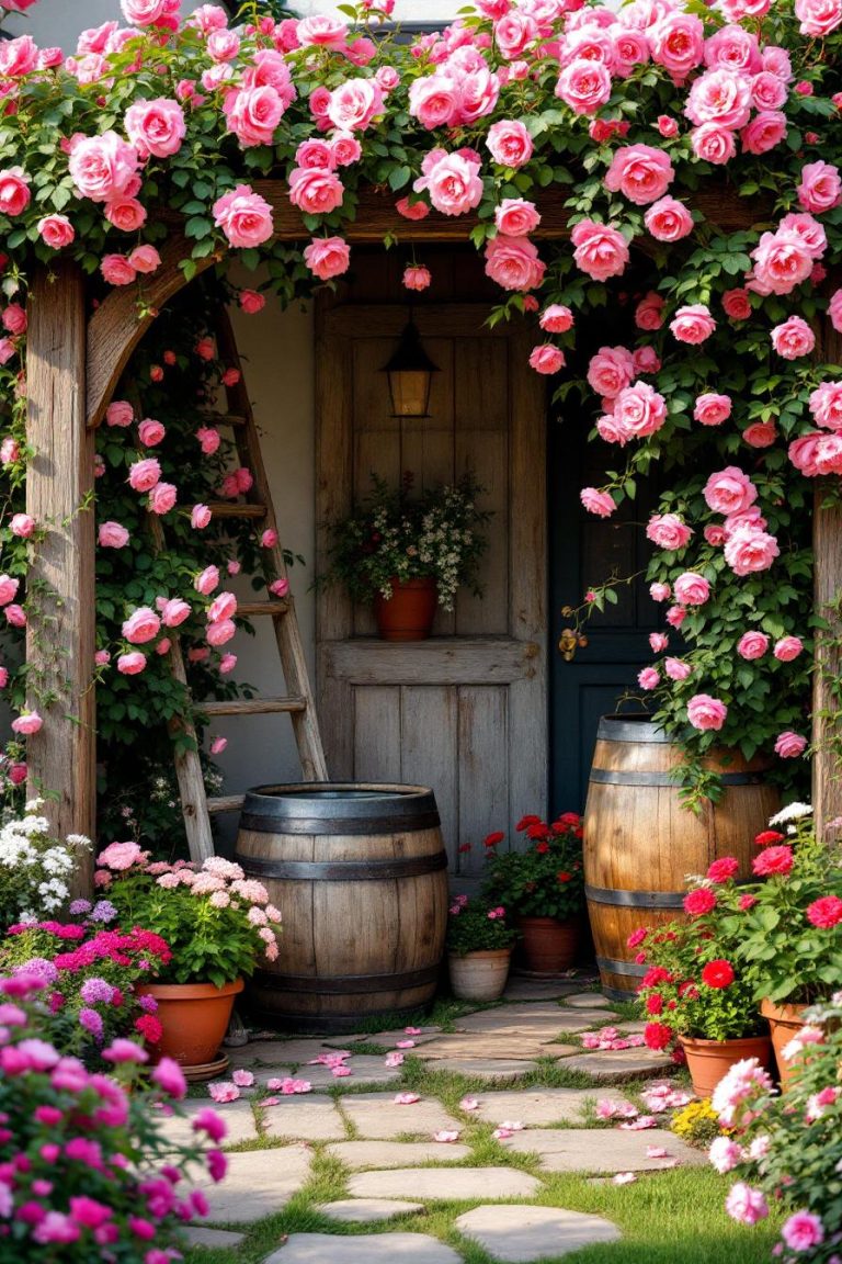 23 Vintage Garden Decor Ideas With Retro Whimsy