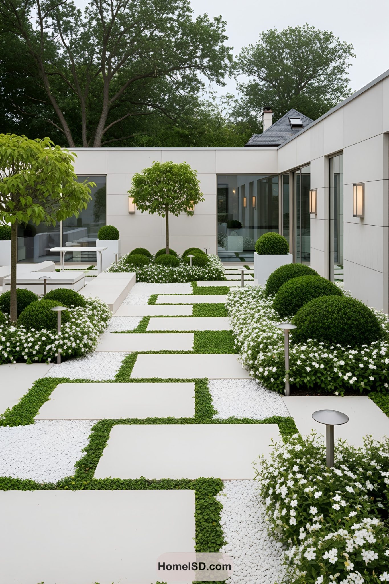 22 White Stone Garden Ideas to Rock Your Landscape