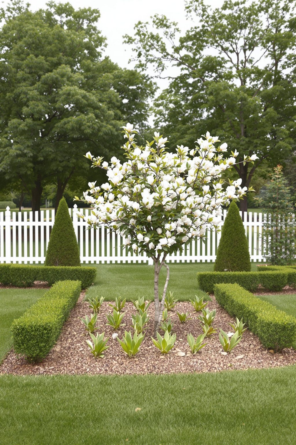 20 Green and White Garden Ideas for Serene Spaces – Furniture Well