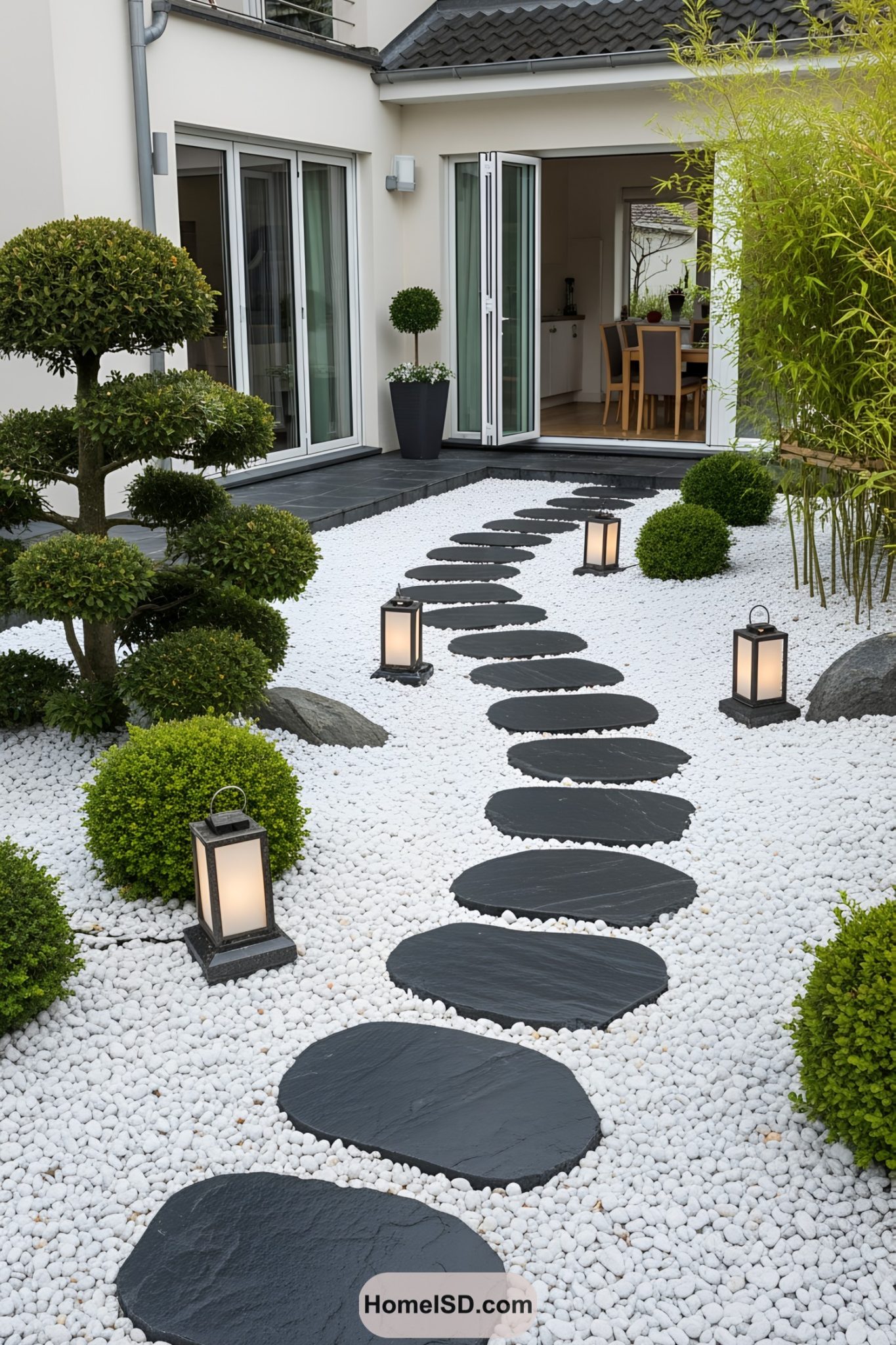 22 White Stone Garden Ideas to Rock Your Landscape
