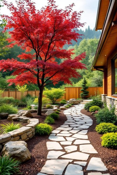 22 Japanese Maple Tree Landscape Designs to Leaf You Inspired