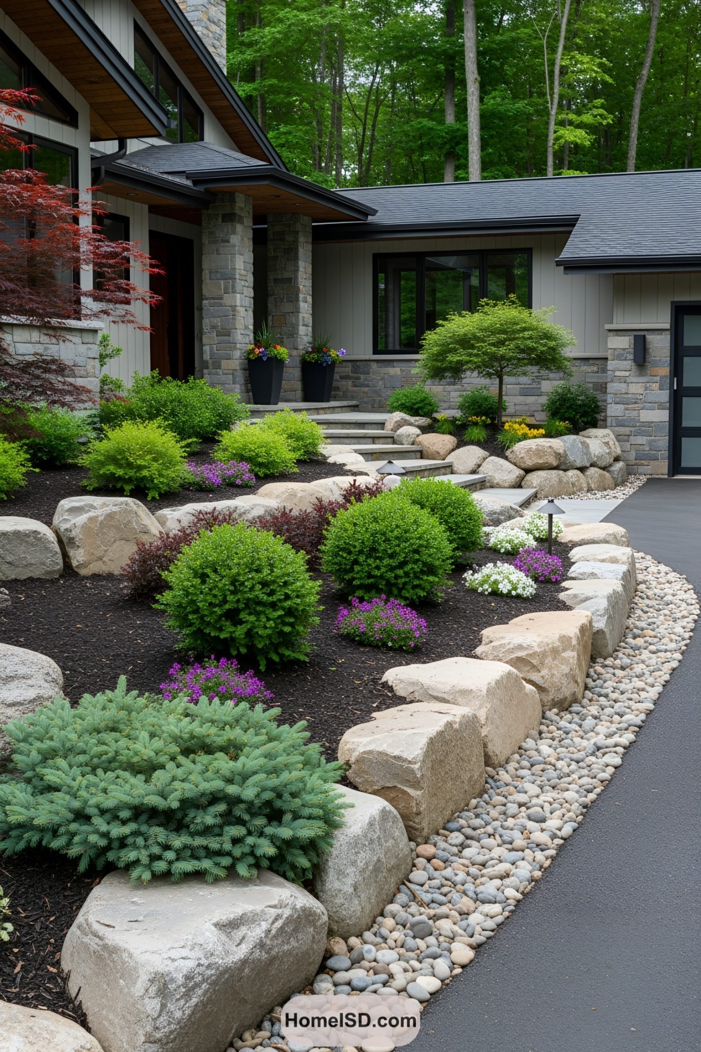 24 Landscaping Ideas With Boulders to Rock Your World