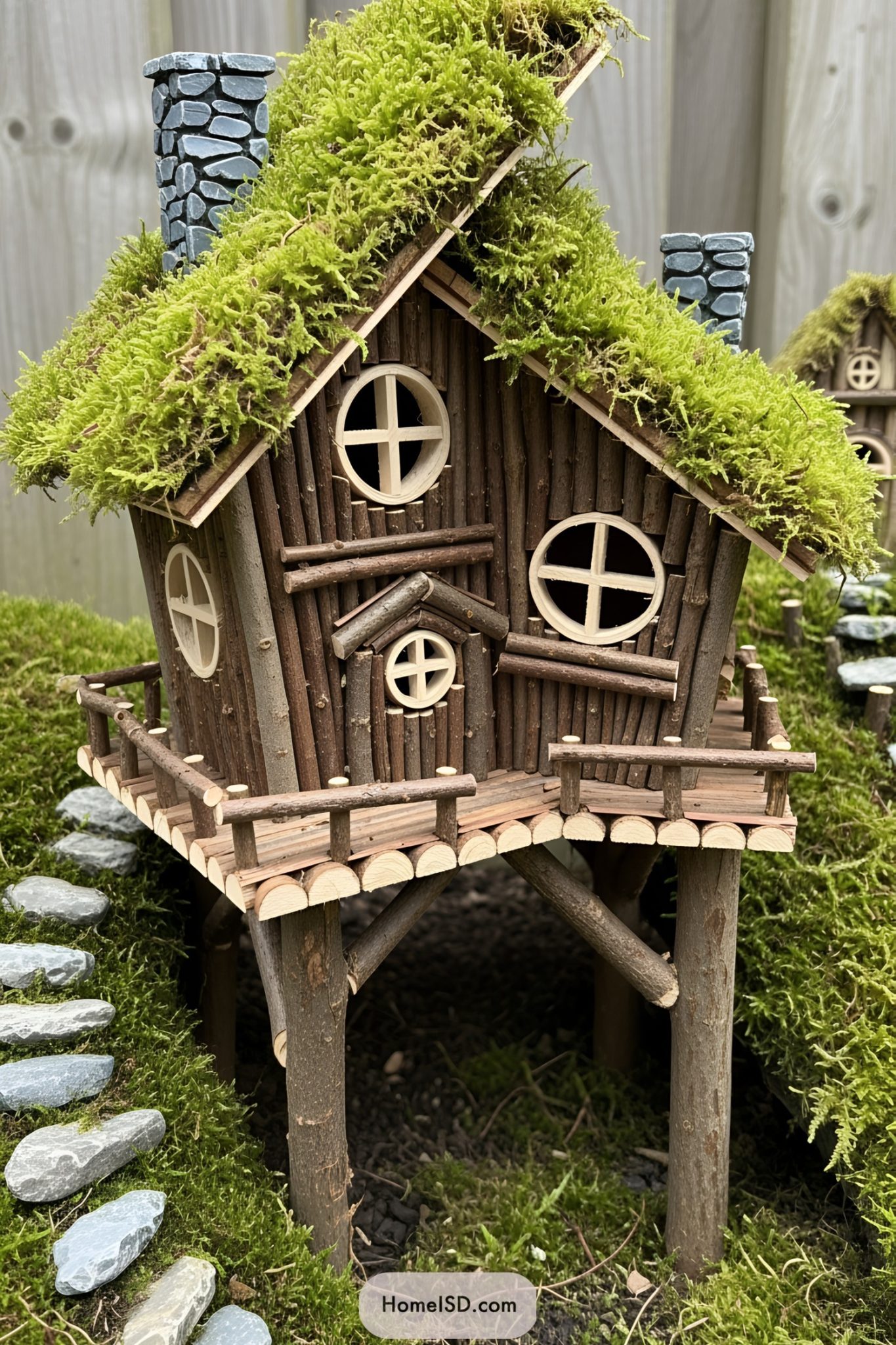 20 Fairy Houses With Natural Materials That Will Make You Believe In Magic
