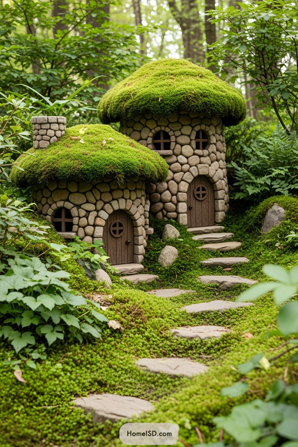 20 Fairy Houses With Natural Materials That Will Make You Believe In Magic