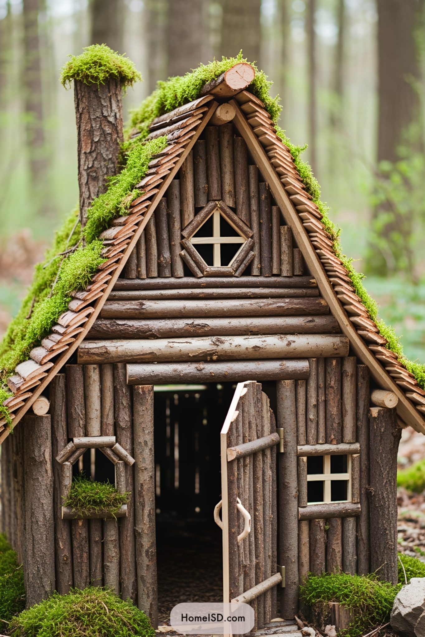 20 Fairy Houses With Natural Materials That Will Make You Believe In Magic