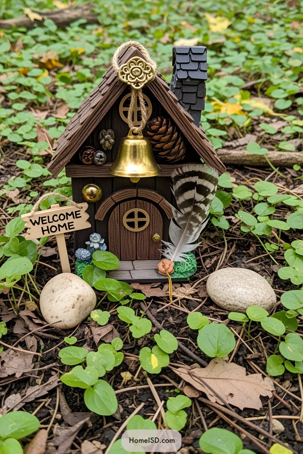 20 Fairy Houses With Natural Materials That Will Make You Believe In Magic