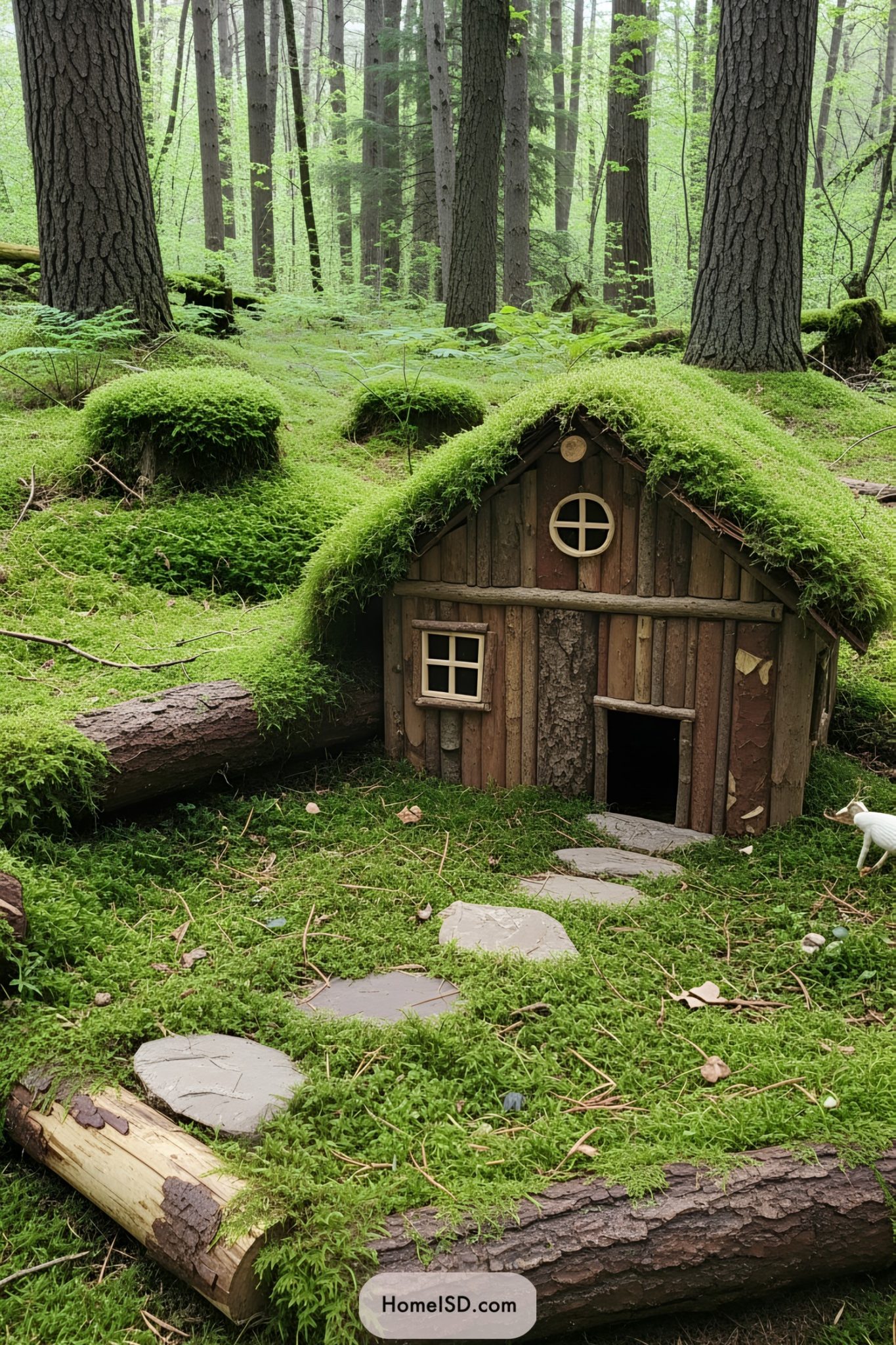 20 Fairy Houses With Natural Materials That Will Make You Believe In Magic