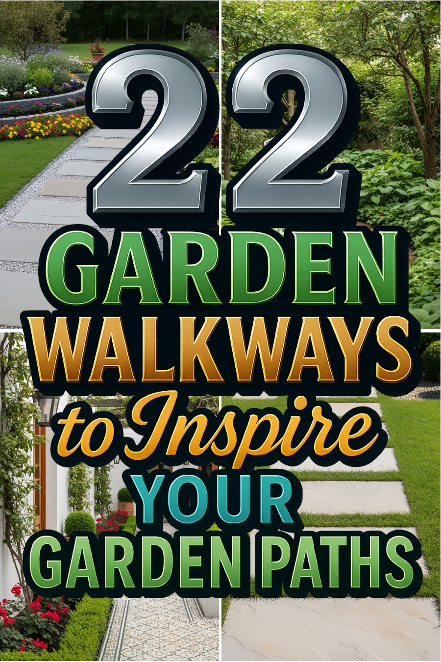 22 Garden Walkways to Inspire Your Garden Paths