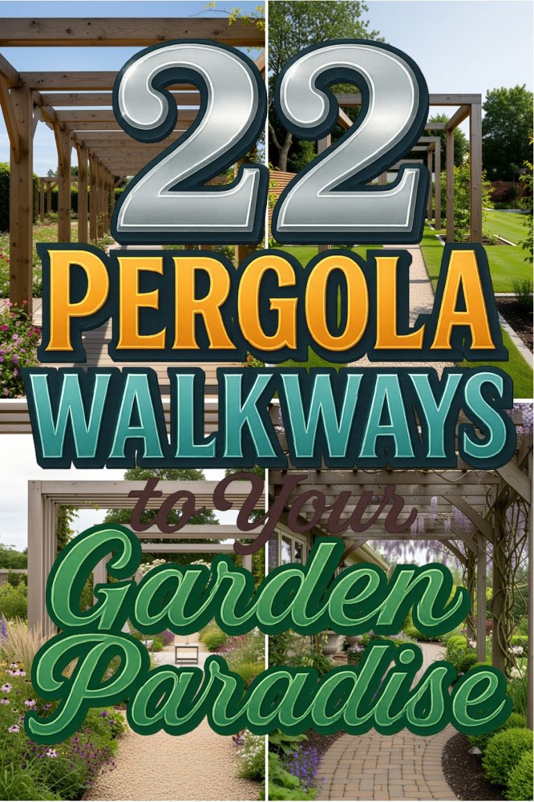 22 Pergola Walkways to Your Garden Paradise